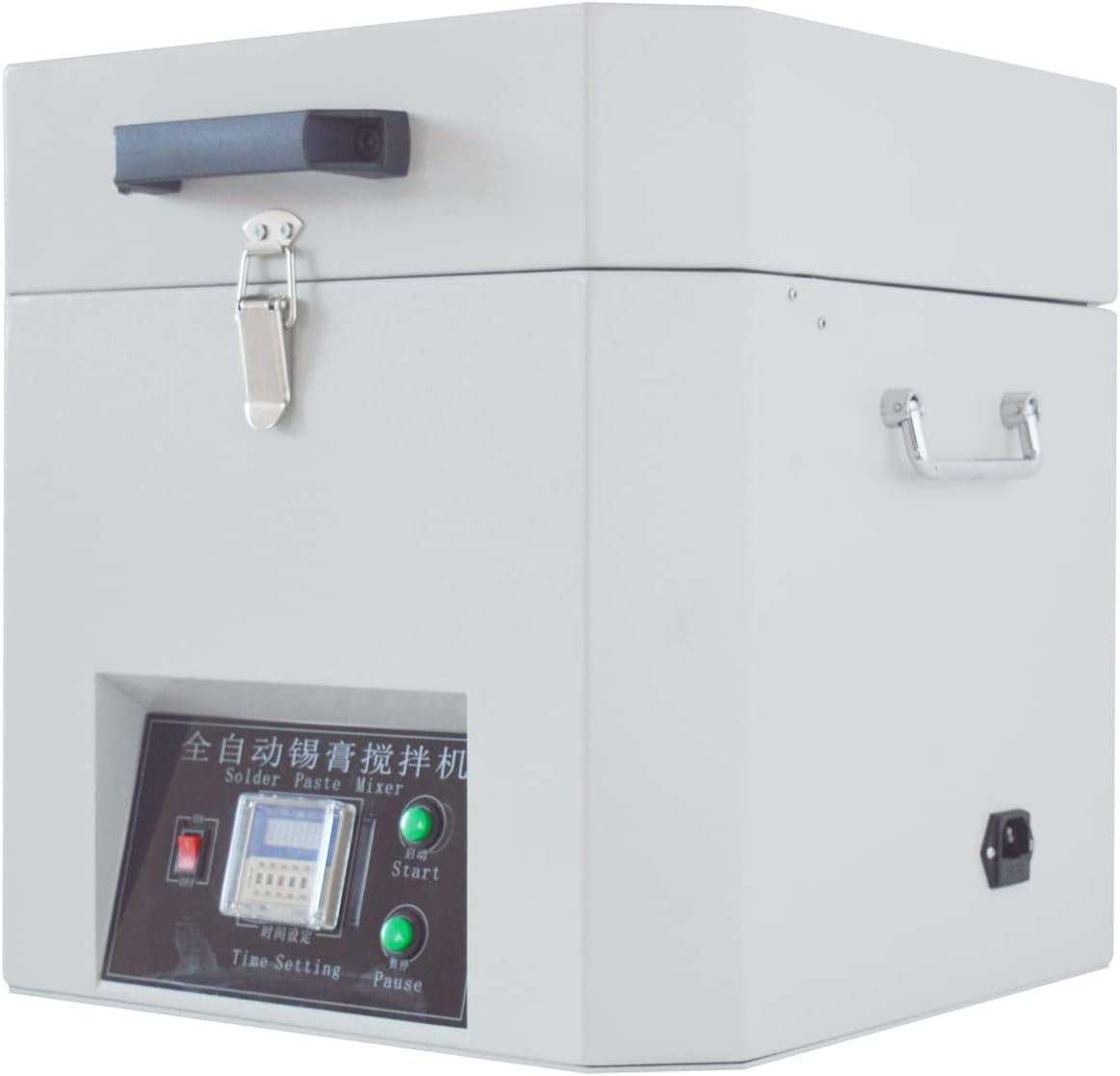 EQCOTWEA Automatic Solder Paste Mixer Tin Cream Blender Cream Softening ...