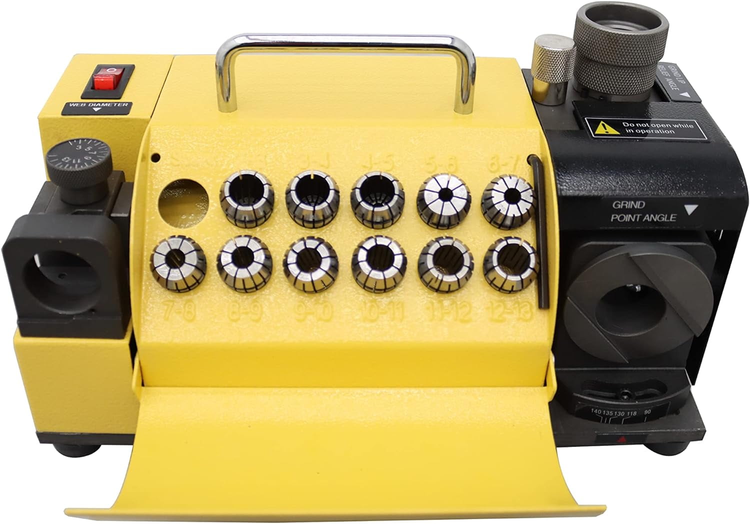 EQCOTWEA Bit Grinder Sharpener Angle Grinding for ф3-ф13mm Drill Bits ...