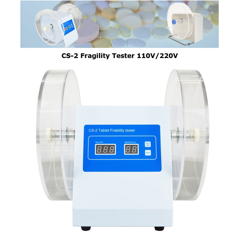 EQCOTWEA CS-2 Friability Analysing Tester Tablet Friability Apparatus ...