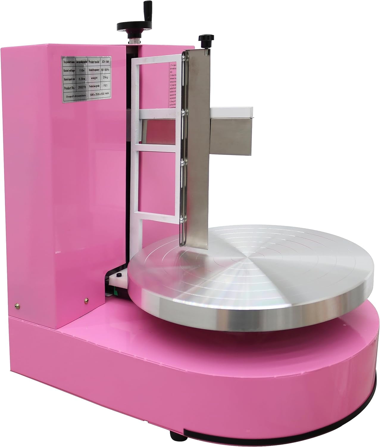 EQCOTWEA Cake Cream Spreading Coating Smearing Machine Cream Smoother 6 ...