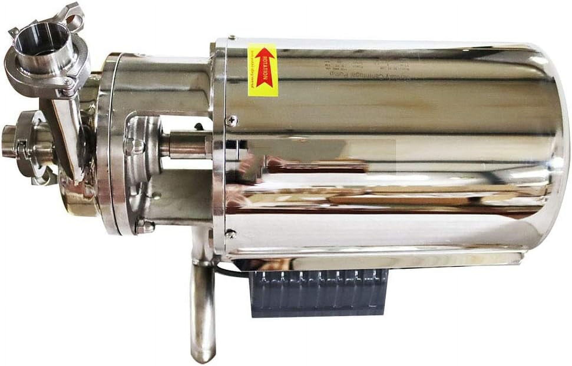 EQCOTWEA Centrifugal Pump Sanitary Beverage Pump for Food Milk Liquid ...