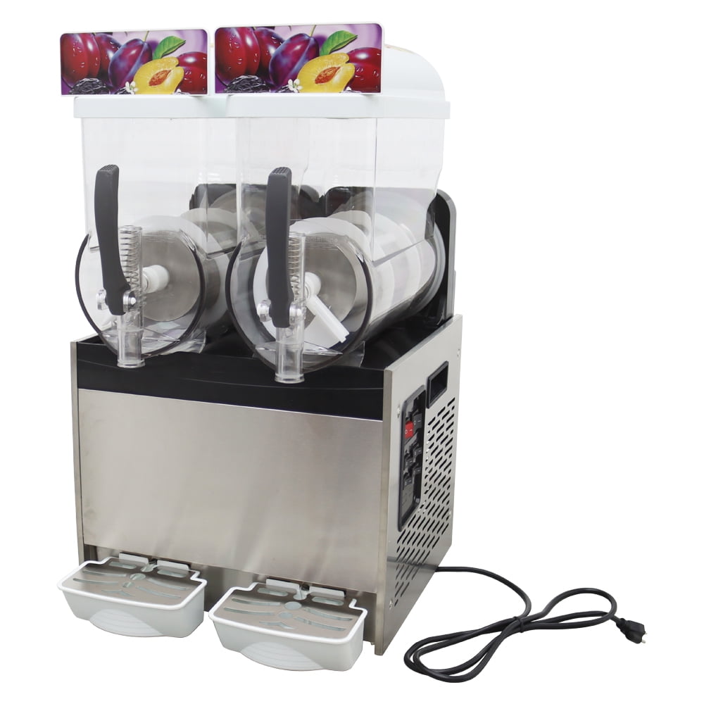 EQCOTWEA Commercial Frozen Drink Slush Making Machine Smoothie Maker 2 ...