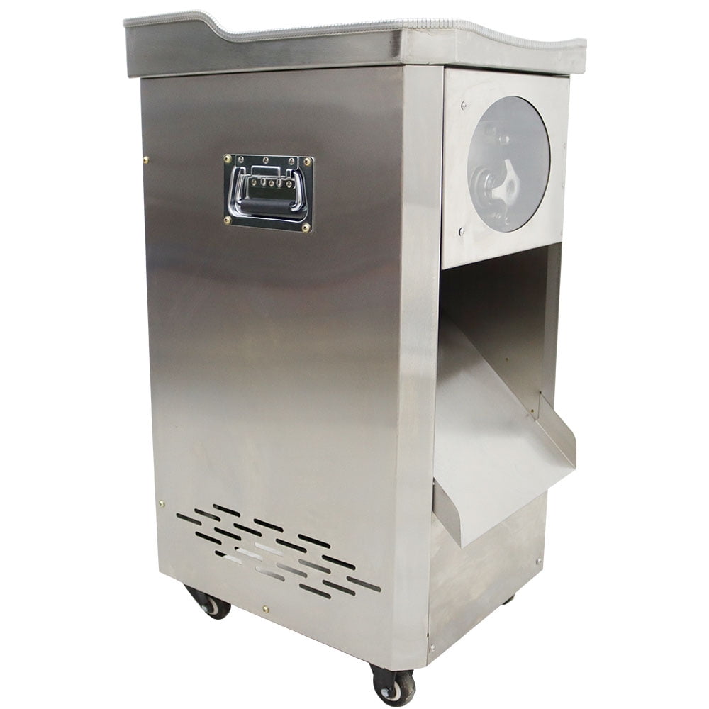 EQCOTWEA Commercial Meat Slicer Steak Pork Cutter with 4mm Blade ...