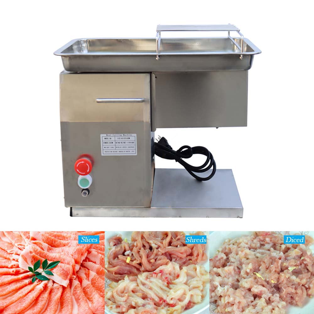 EQCOTWEA Commercial QX Shredded Meat Slicer Cutting Machine Steak Beef ...
