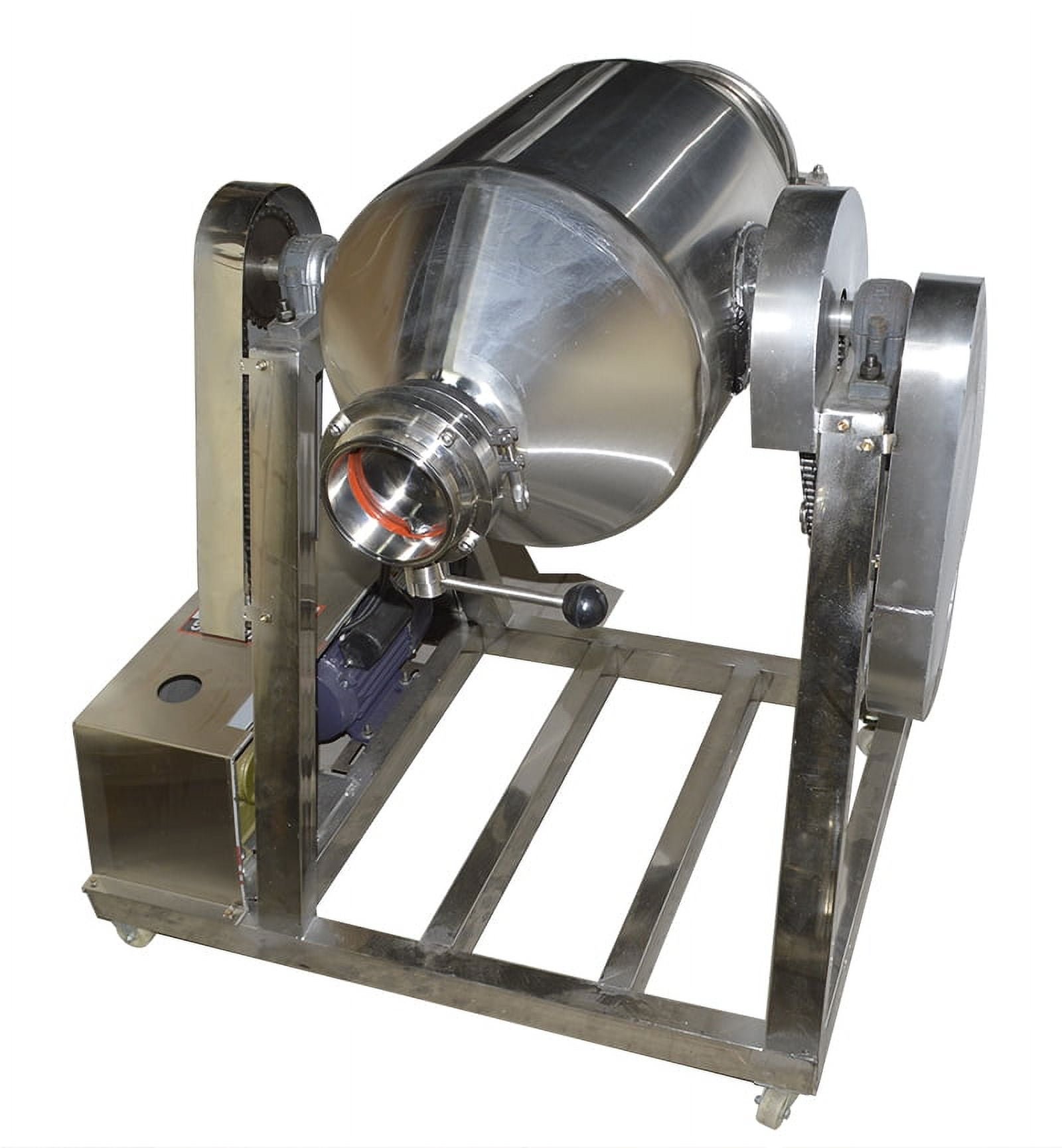 EQCOTWEA Drum Mixer Metal Metallurgy Chemicals Dry Powder Granular ...
