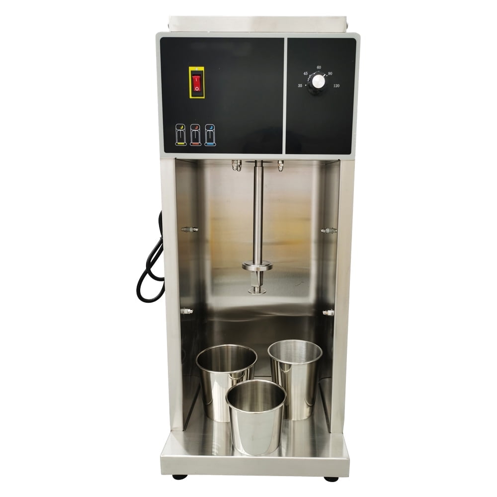 EQCOTWEA Electric Ice Cream Mixer Frozen Yogurt Blender with 3 Cups ...