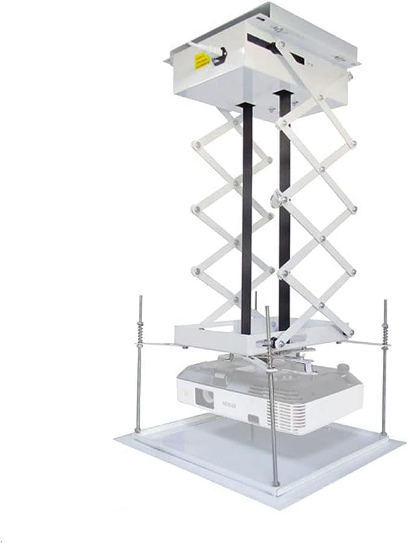 EQCOTWEA Electric Projector Lift Hidden Projector Bracket Motorized ...