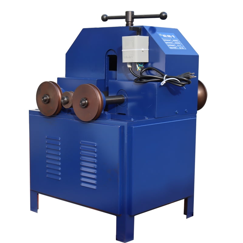 EQCOTWEA Electric Tube Pipe Bender Roller Round Rolling Pipe Bending ...