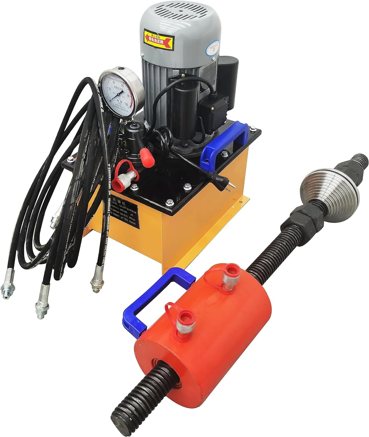 EQCOTWEA Excavator Sleeve Pressing Machine Hydraulic Crawler Pin ...