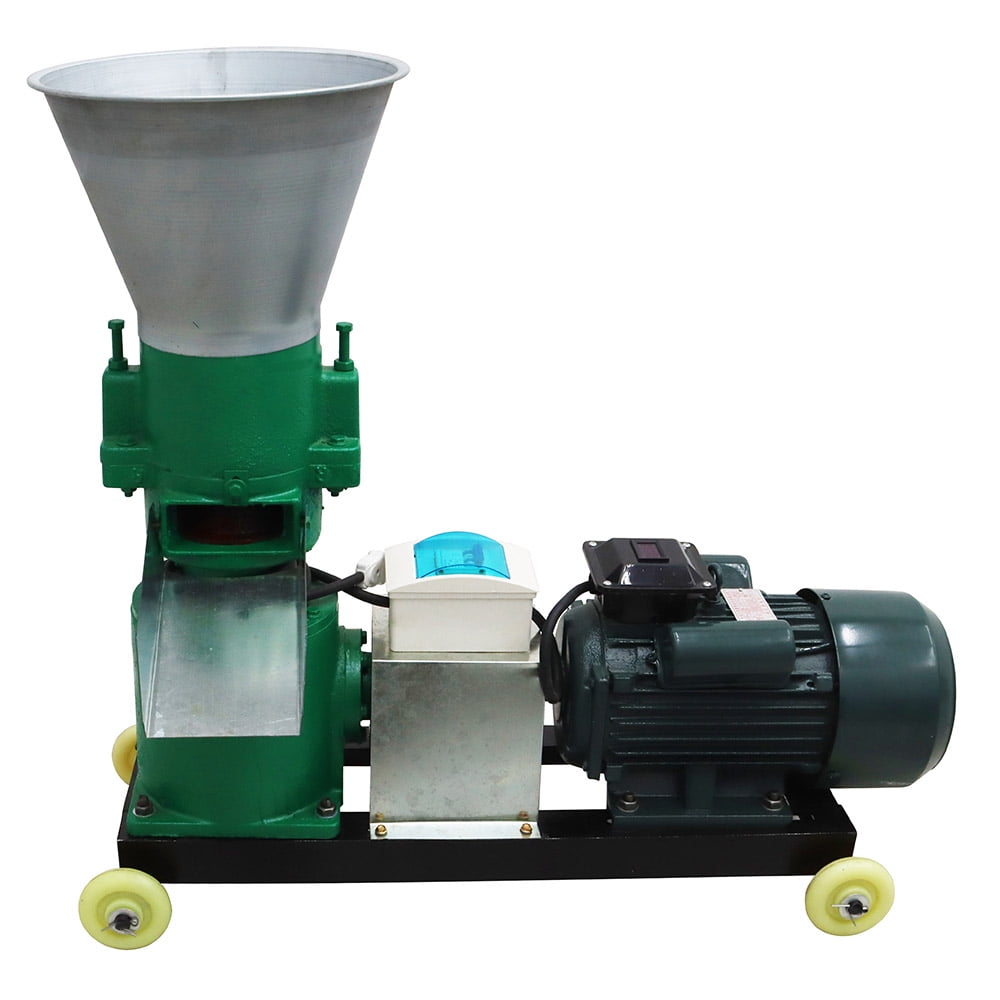 EQCOTWEA Feed Pellet Mill Machine Electric 8mm Animal Feed Grinder ...
