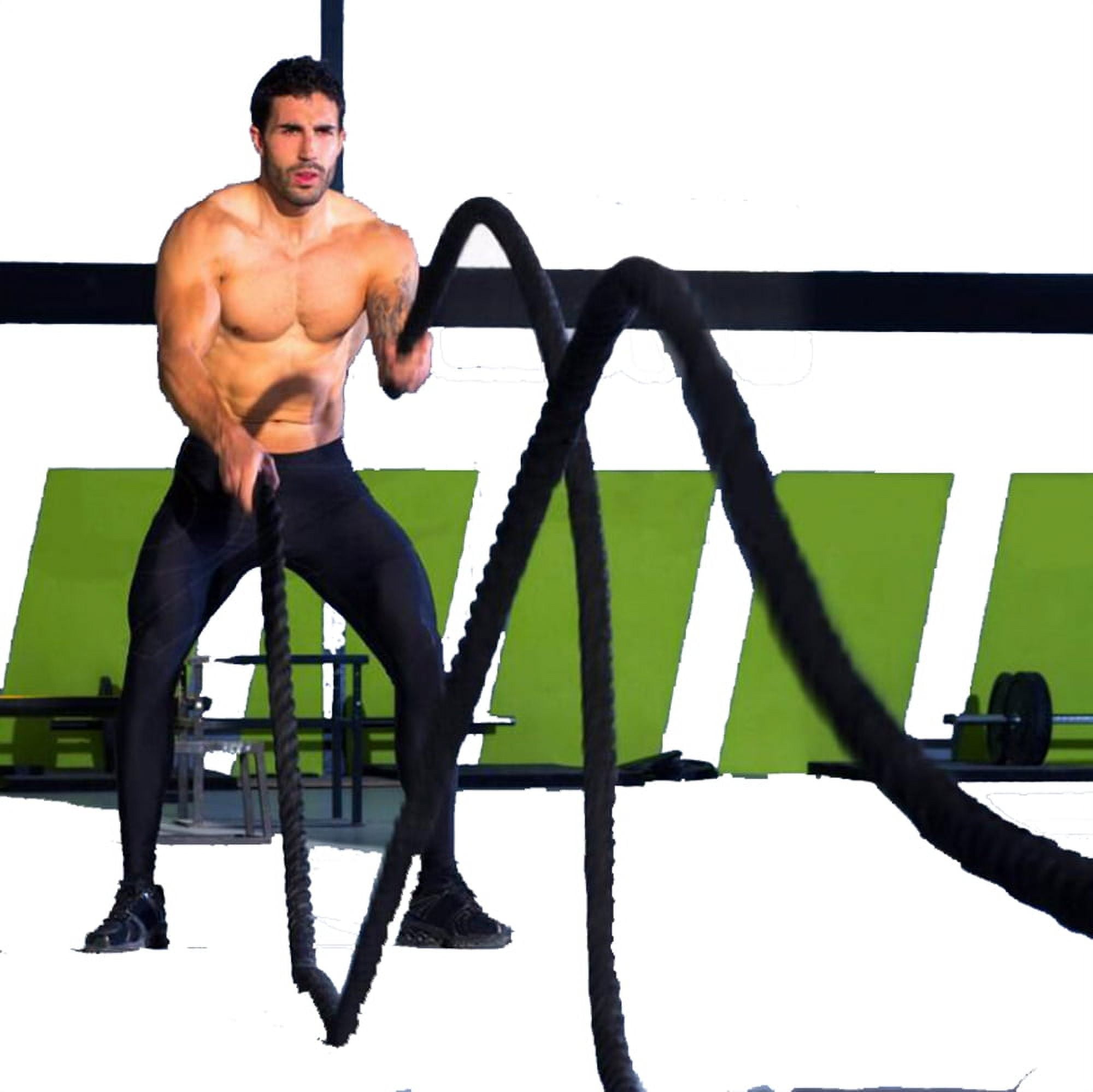 Lightweight Rope For Fitness 2PCS Ropeless Battle Ropes, Professional ...