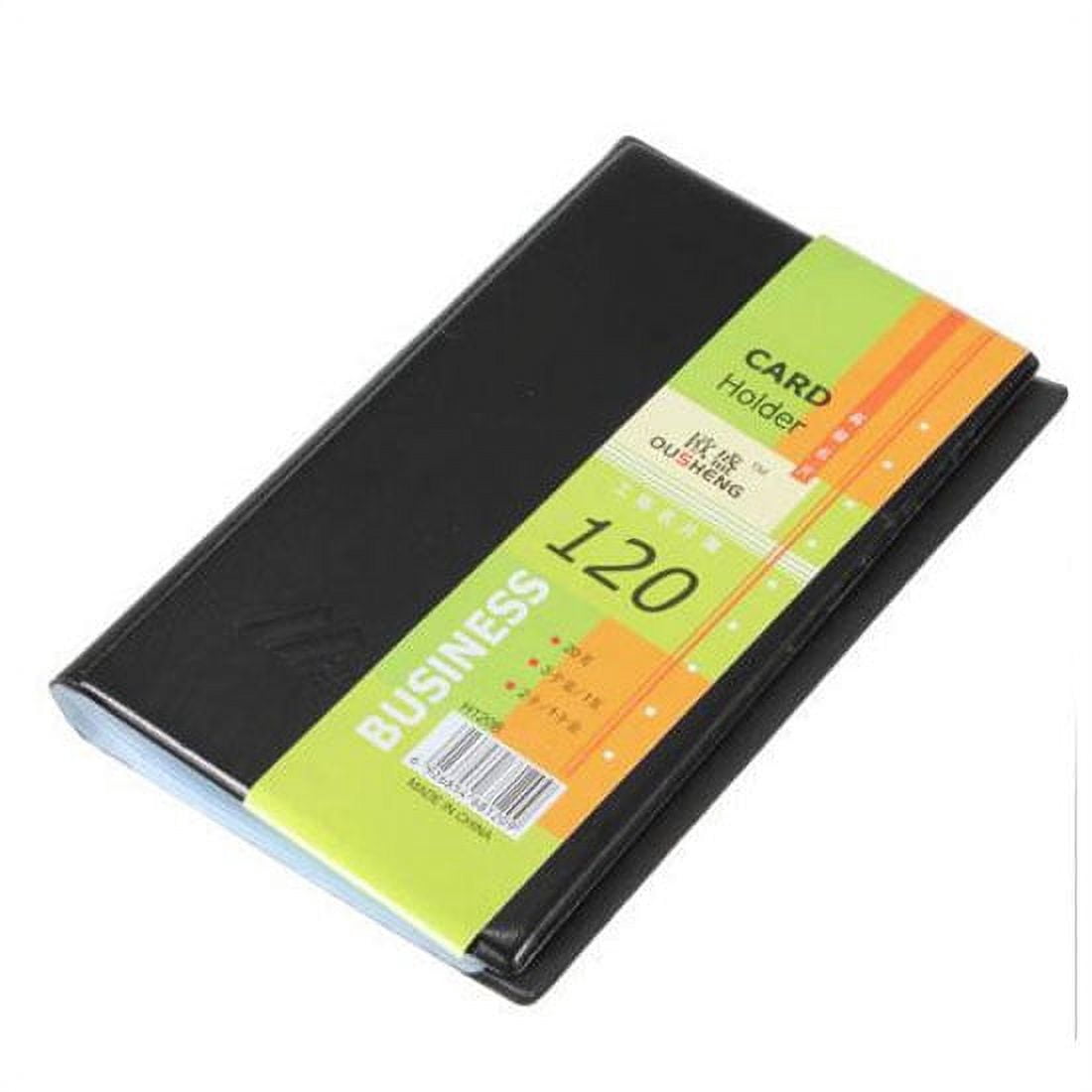 EQCOTWEA Portable Storage Carrier, Leather Business Name ID Credit Card ...
