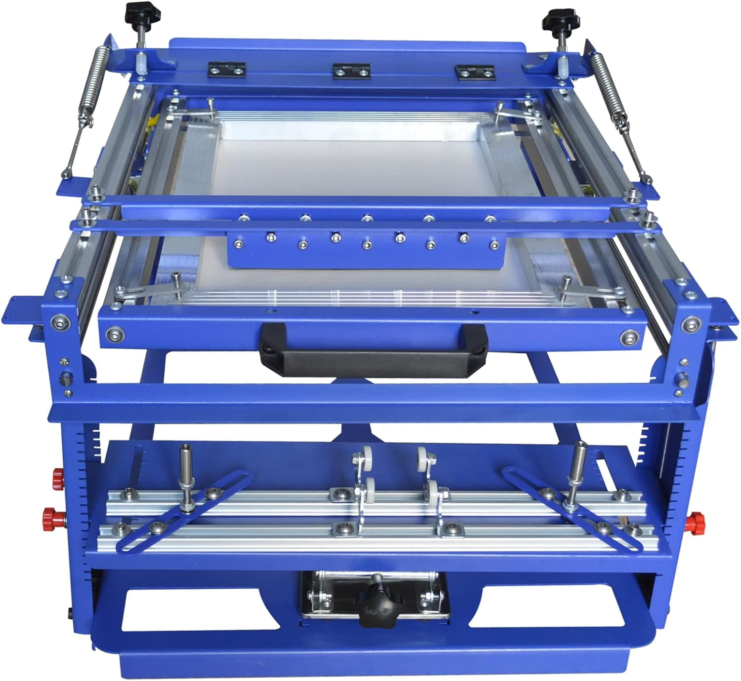 EQCOTWEA Manual Cylindrical Silk Screen Printing Press Ball Pen Cup ...