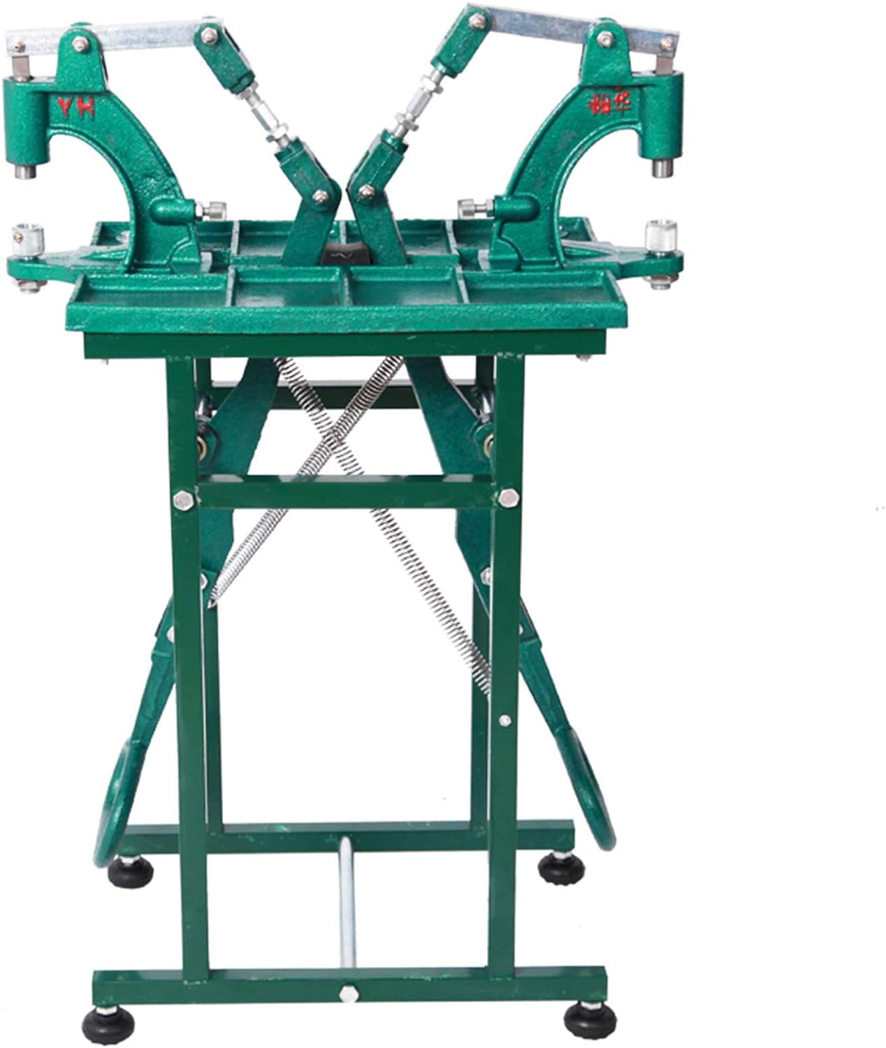 EQCOTWEA Manual Rivet Machine Press Hole Punch Machine Double Pedal ...