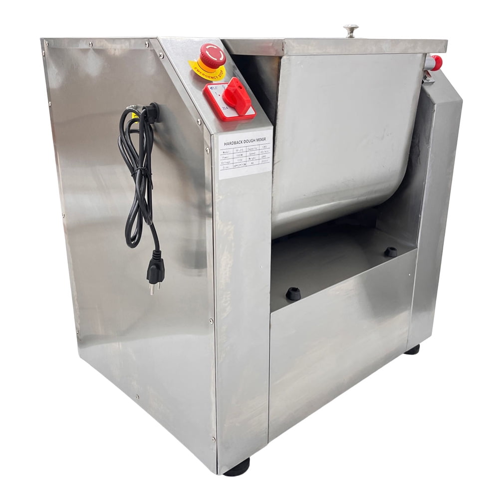 EQCOTWEA Pizza Dough Mixer Flour Blender 90 Degree Tilt All Stainless ...