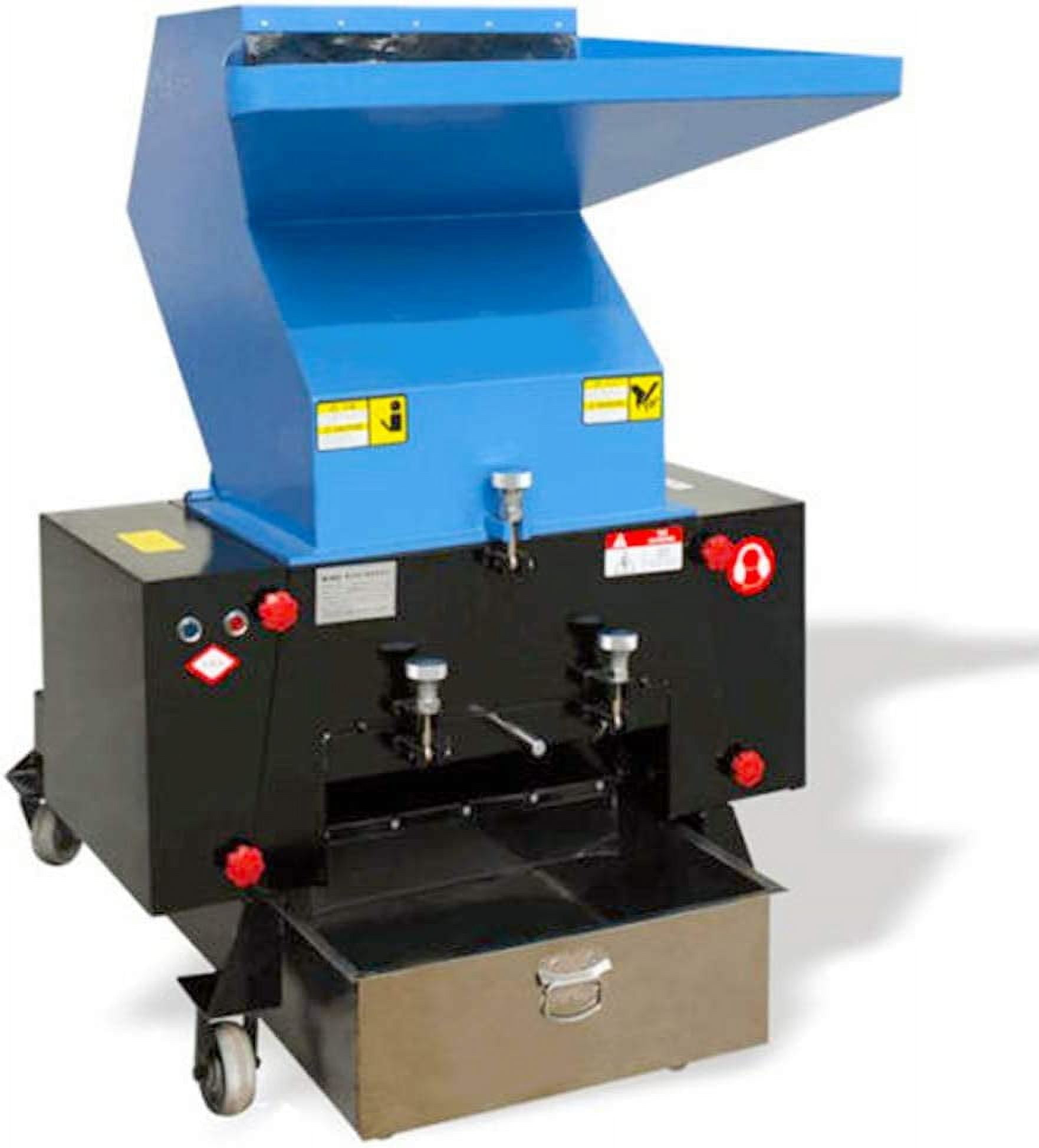 ELECTRIC EQCOTWEA Plastic Shredder, Rubber Chipper, Wood Granulator ...