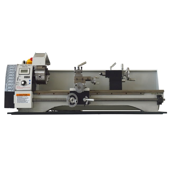 EQCOTWEA Precision Metal Lathe Metric Thread Bench Mini Lathe Brushless ...