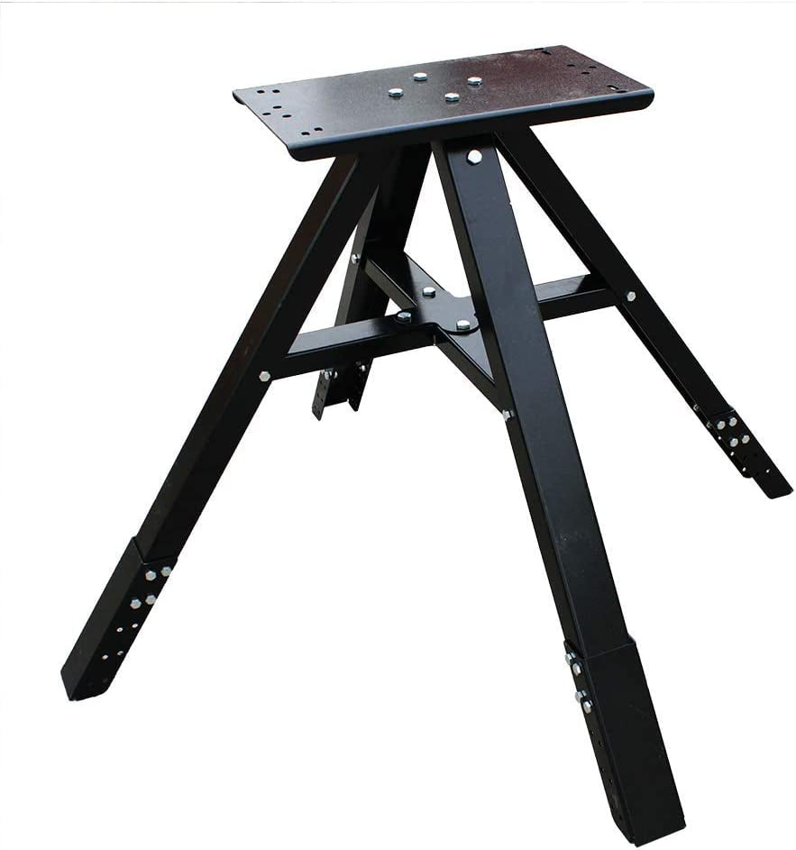 EQCOTWEA Screen Printing Stand Table for M/A/E 4 Color 1 Station Screen ...