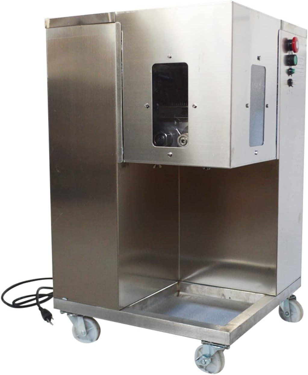 EQCOTWEA Shredded Meat Cutting Machine Steak Pork Slicer Cutter ...