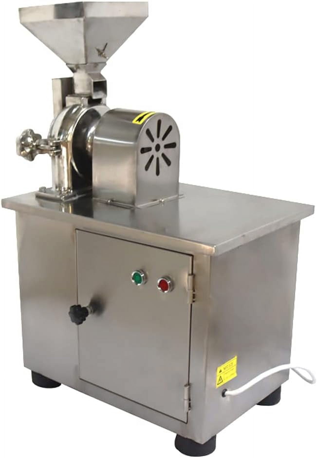 EQCOTWEA Universal Pulverizer Grain Grinder Powder Mill with 80 Mesh ...