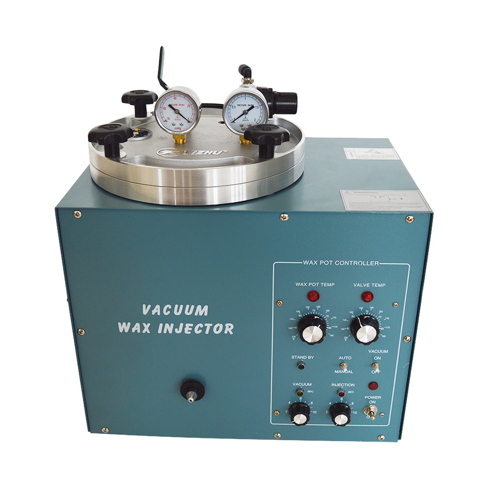 EQCOTWEA Vacuum Wax Injector Jewelry Processing Casting Machine Jewelry ...