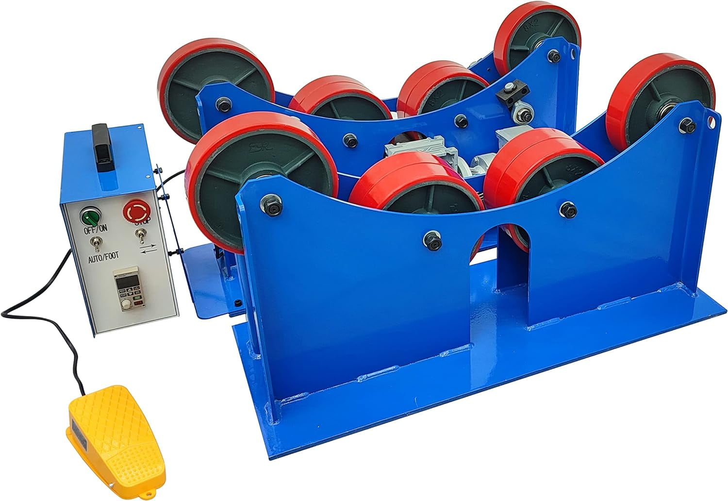 EQCOTWEA Welding Turning Roller Linkage Roller Welding Tank Rotary ...