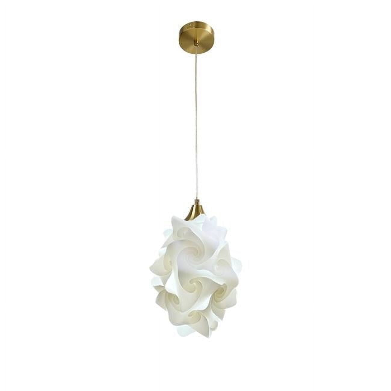 EQLight PC2S01-GD Chi Pendant Light, Small, Gold - Walmart.com