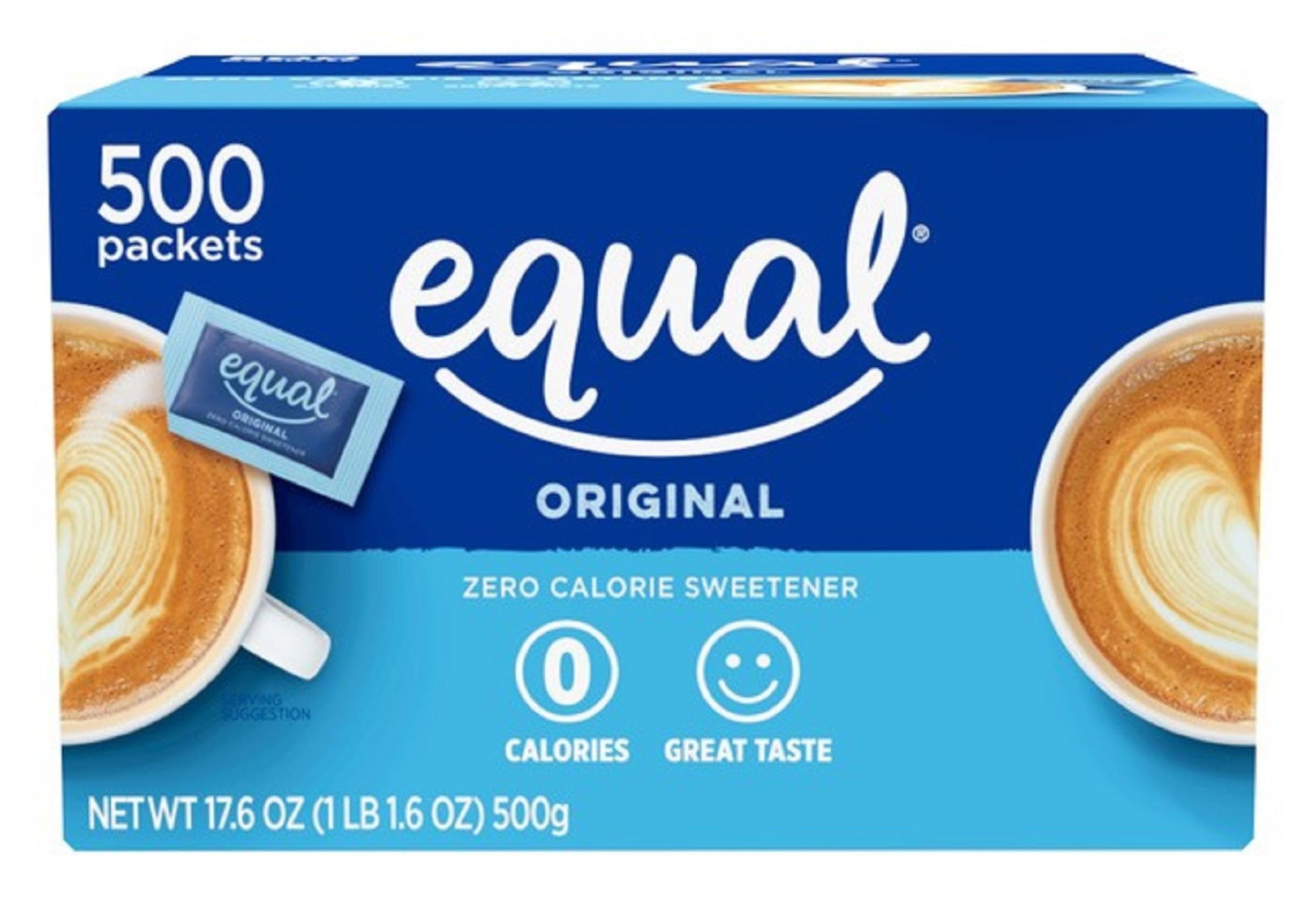 EQUAL 0 Calorie Sweetener, GGA1 Sugar Substitute, Zero Calorie Sugar ...