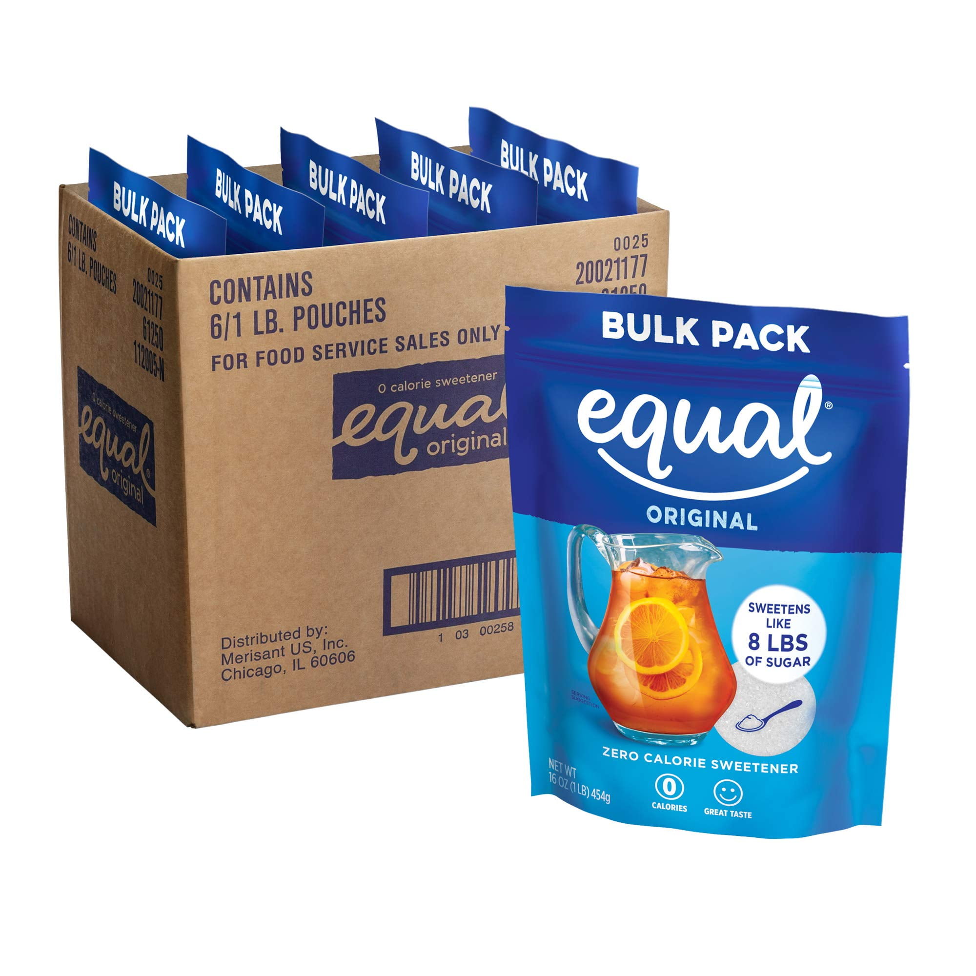 EQUAL 0 Calorie Sweetener, Powdered Aspartame GMS and Acesulfame-K ...