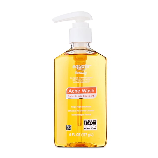 Equate Acne Wash Salicylic Acid Treatment, 6 fl oz - Walmart Business ...