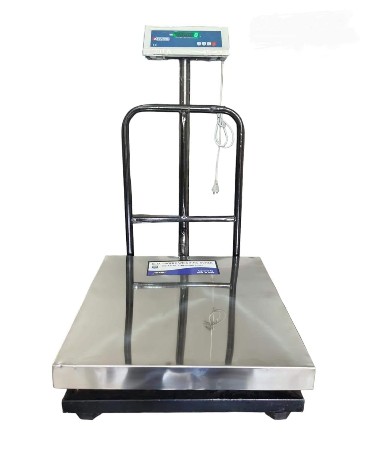 EQUINOX Electronic Platform Weighing Scale 250kg Capacity 20g Accuracy ...
