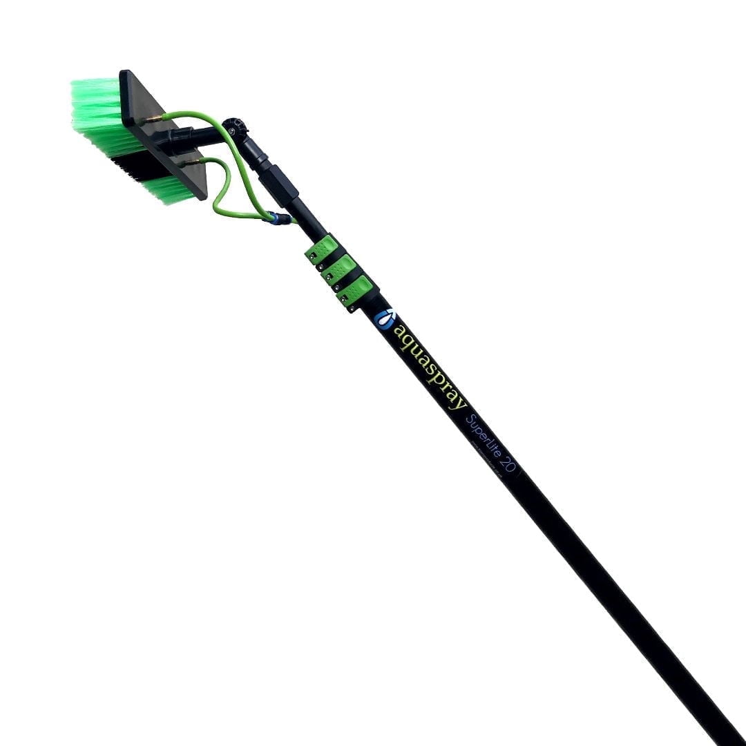 EquipMaxx 20FT Water Fed Pole Kit for Window and Solar Panel Cleaning ...