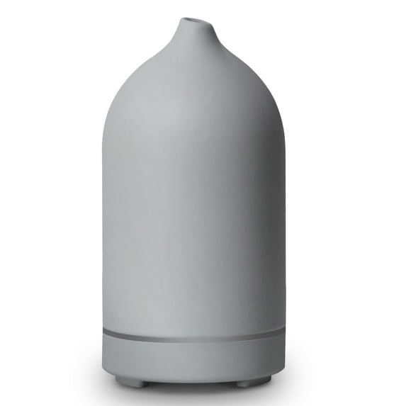 EQUSUPRO Essential Oil Diffuser - 100ml Ceramic, Auto Shut-Off, 4 Timer ...