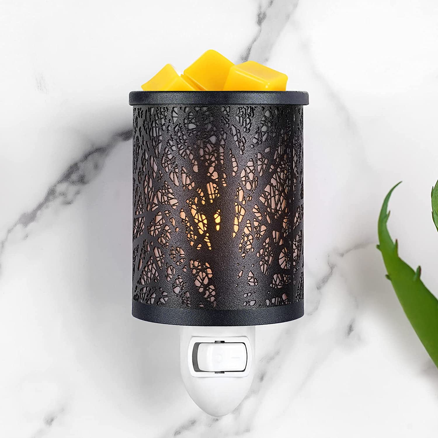 EQUUSURO Plug-In Wax Melter, Electric Scent Warmer with Night Light and ...