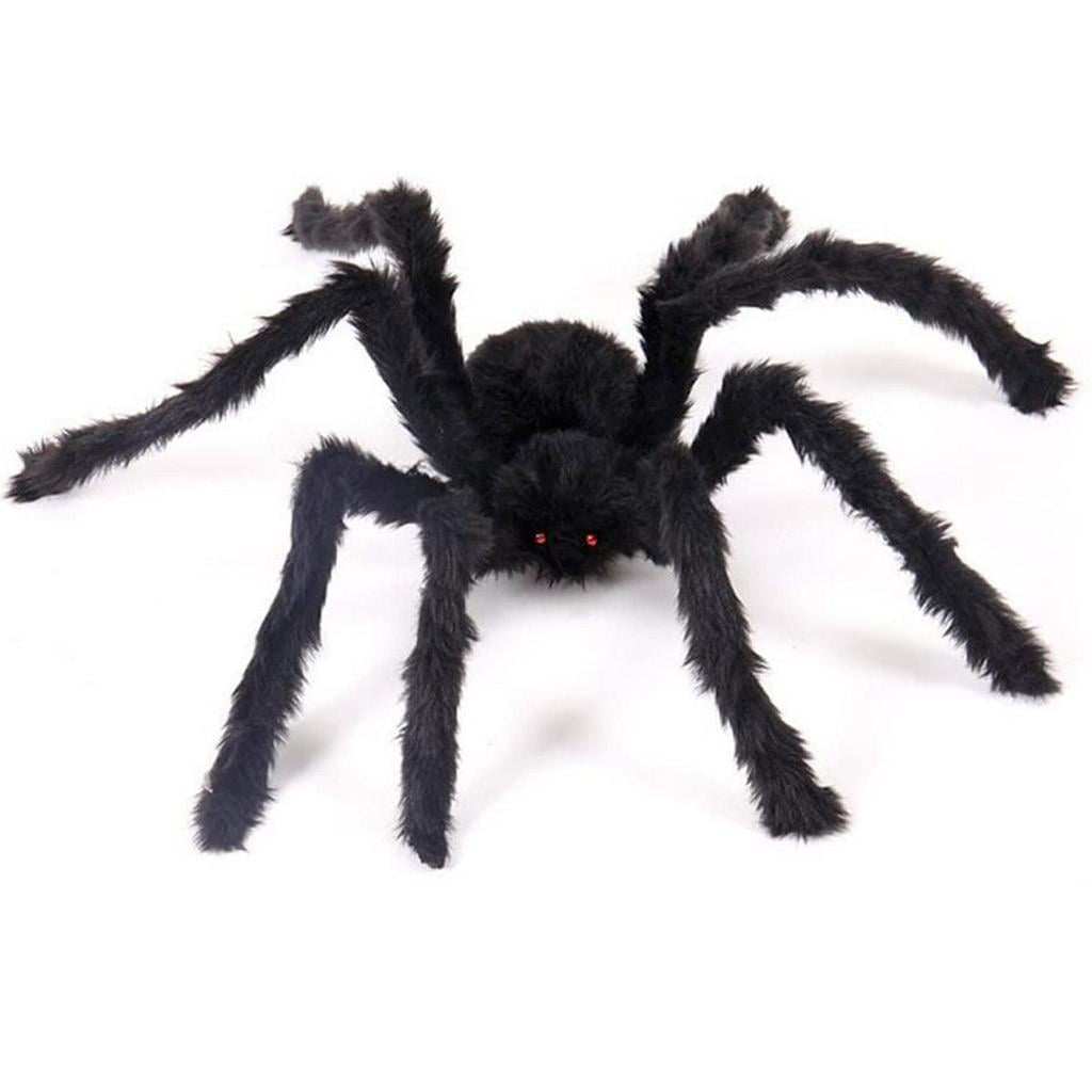 EQWLJWE 2PC Black Spider Plush, Collectible Decorative Big Eyes ...