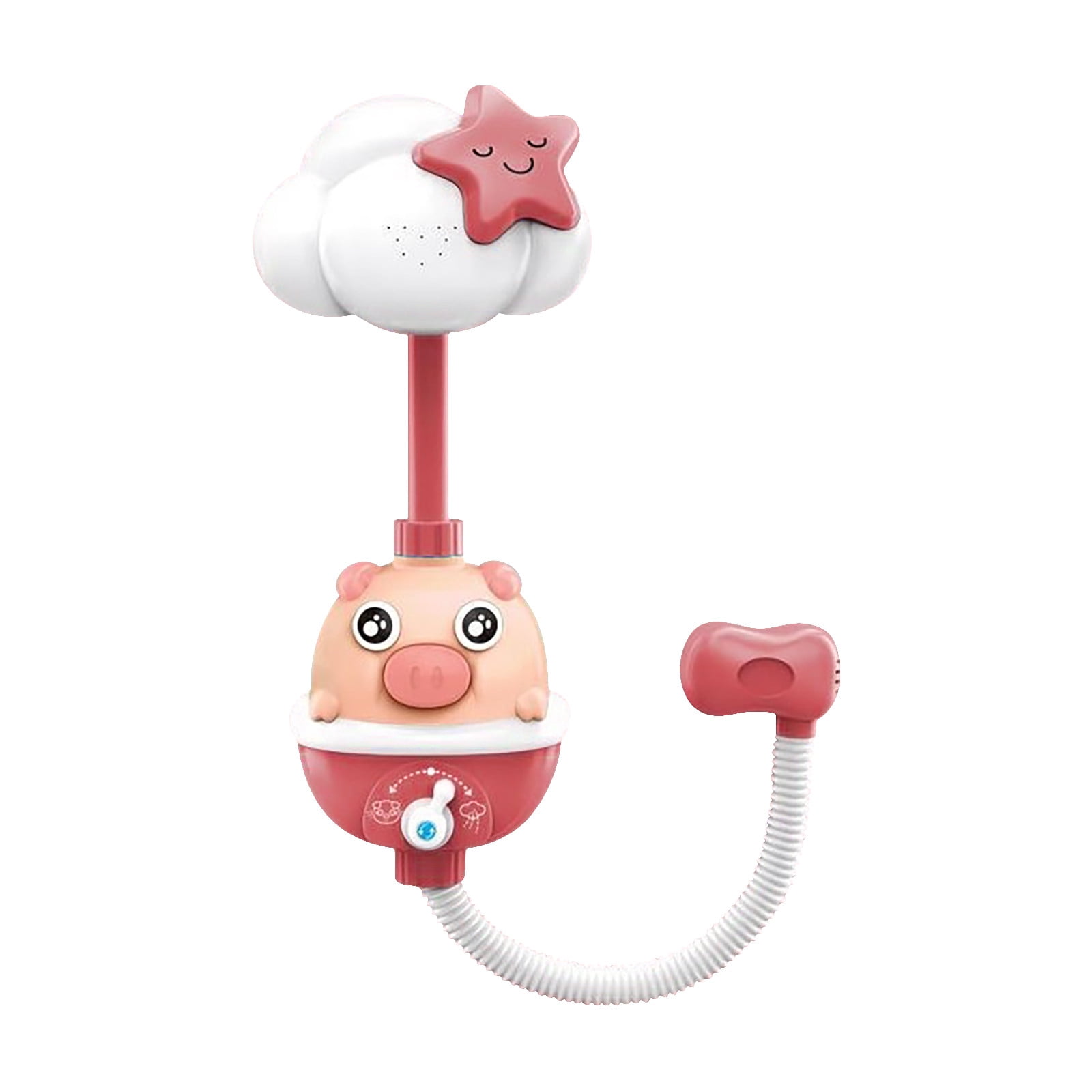 EQWLJWE Baby Bath Shower Toy for Toddlers, Cute Pig Water Squirt Cloud ...