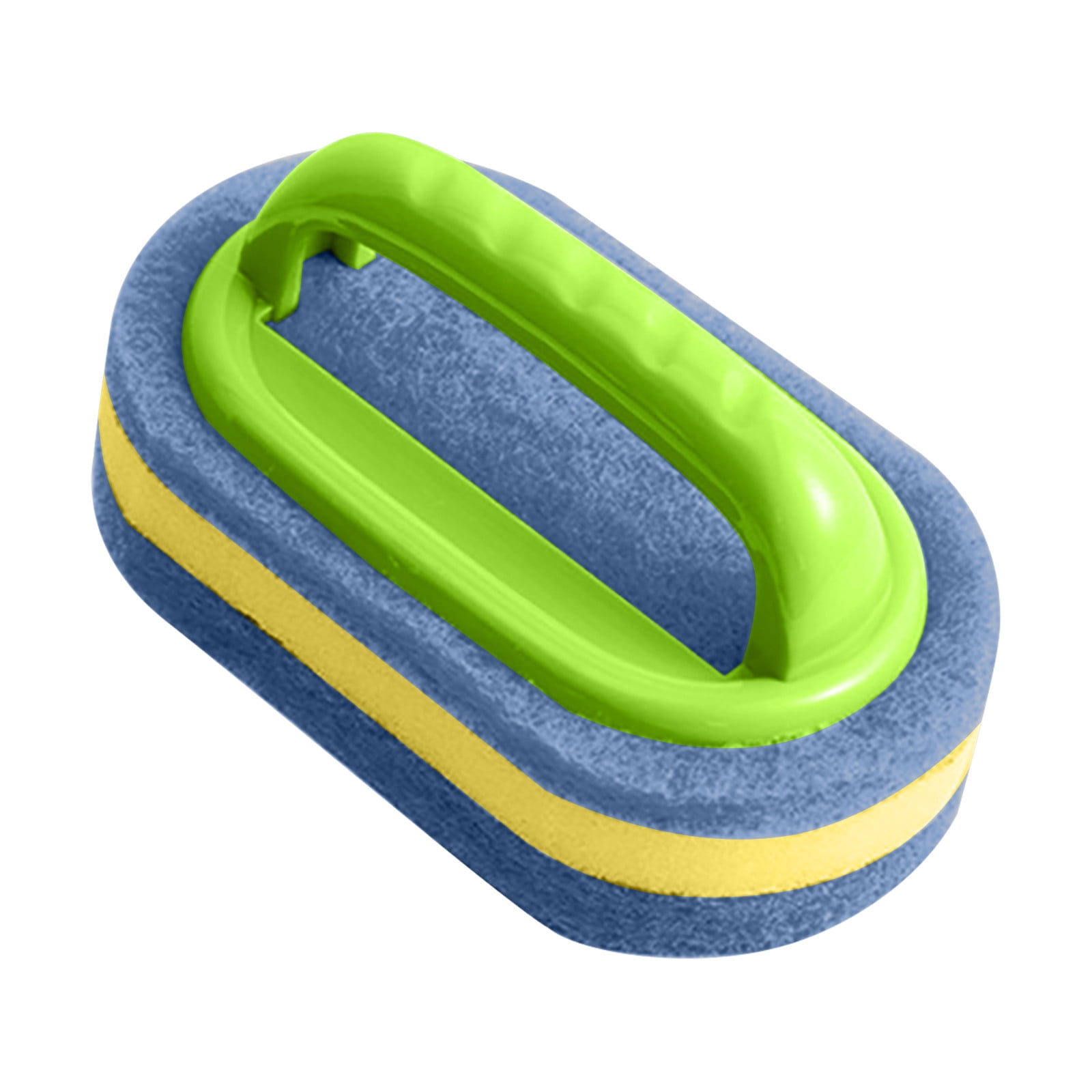 EQWLJWE Handles Sponge Brush Blue Soft Magic Sponge Eraser Cleaning ...