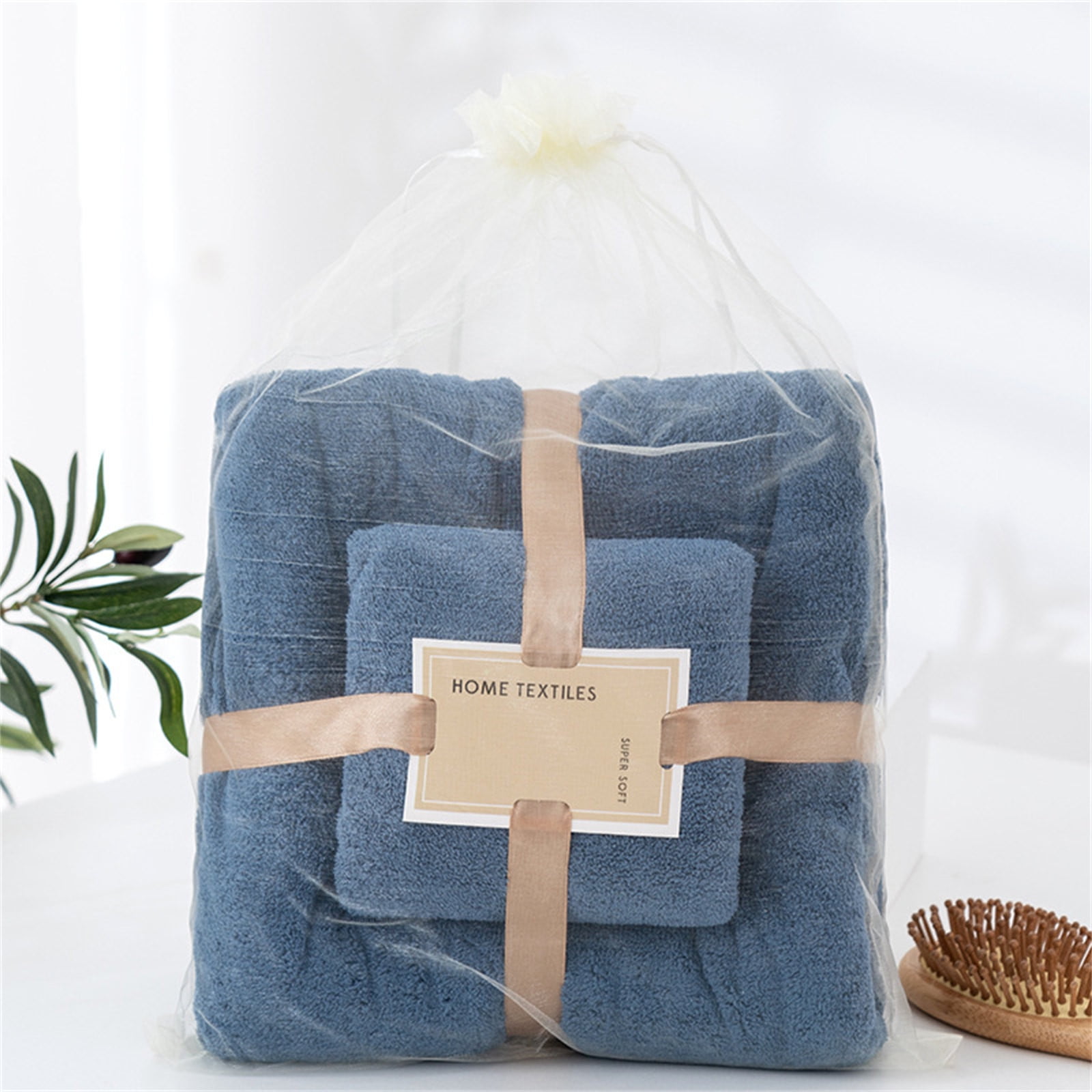 EQWLJWE Towel Bath Towel Sets for Bathroom, Absorbent and Soft Long ...
