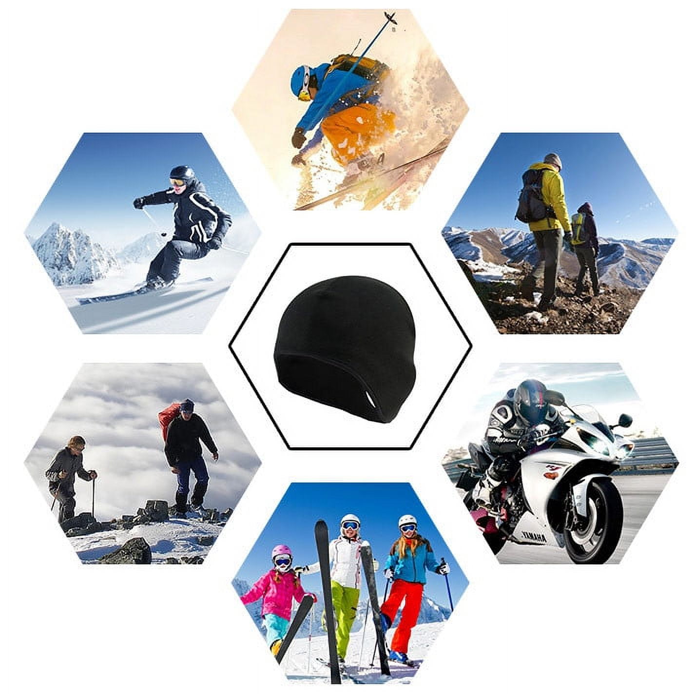 EQWLJWE Winter Travel Ski Bike Running Essential Cap Outdoor Sports ...