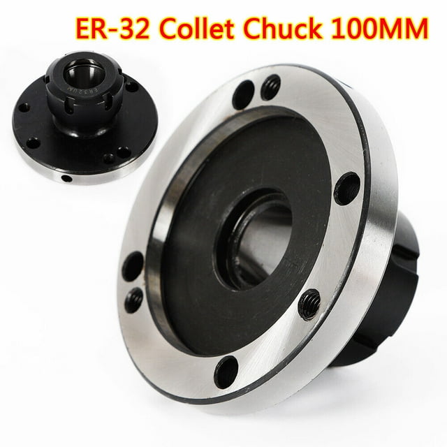 ER-32 Collet Chuck 100MM DIAMETER Compact Lathe Tight Tolerance Fit ...