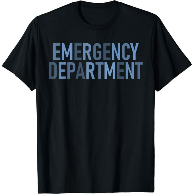 ER Tech Emergency Department Technician Emergency Nurse T-Shirt ...