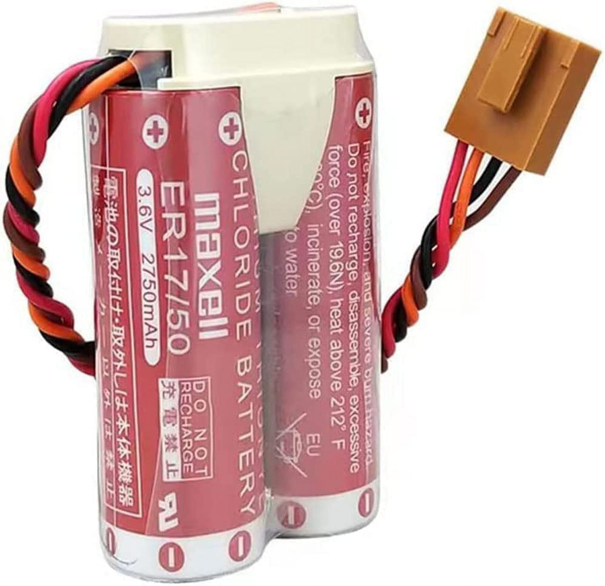 ER1750 3.6V 5500mAh Replacement Battery Pack for Kawasaki MD500N 50750 ...