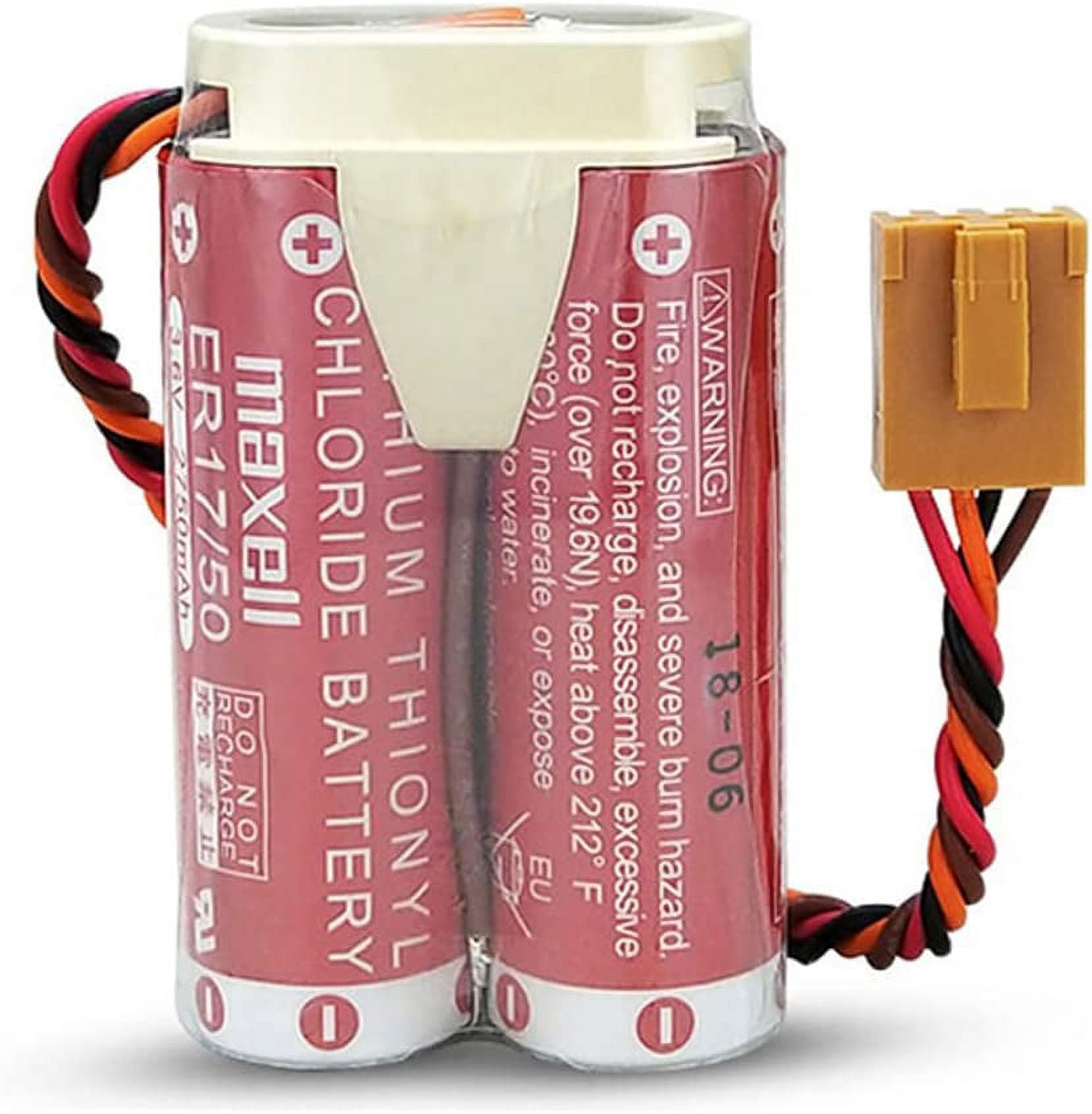 ER1750 Replacement Battery Pack for Kawasaki MD500N 50750-1018 3.6V ...