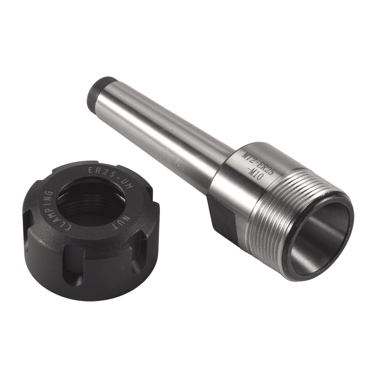 ER25 MT2 M10 CNC Collet Chuck Holder Milling Collet Chuck drawbars ...