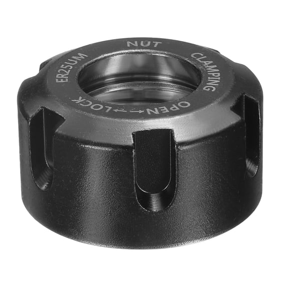 ER25-UM(M32) Type Collet Clamping Nut with Dynamic Balance Holes 40Cr ...
