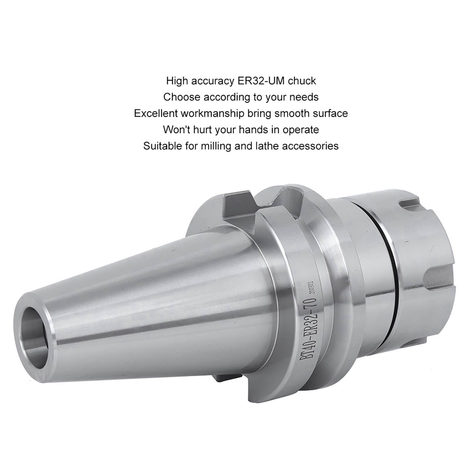 ER32 CNC Toolholder, 70mm 40cr Steel, Reliable Collet Chuck For Milling ...