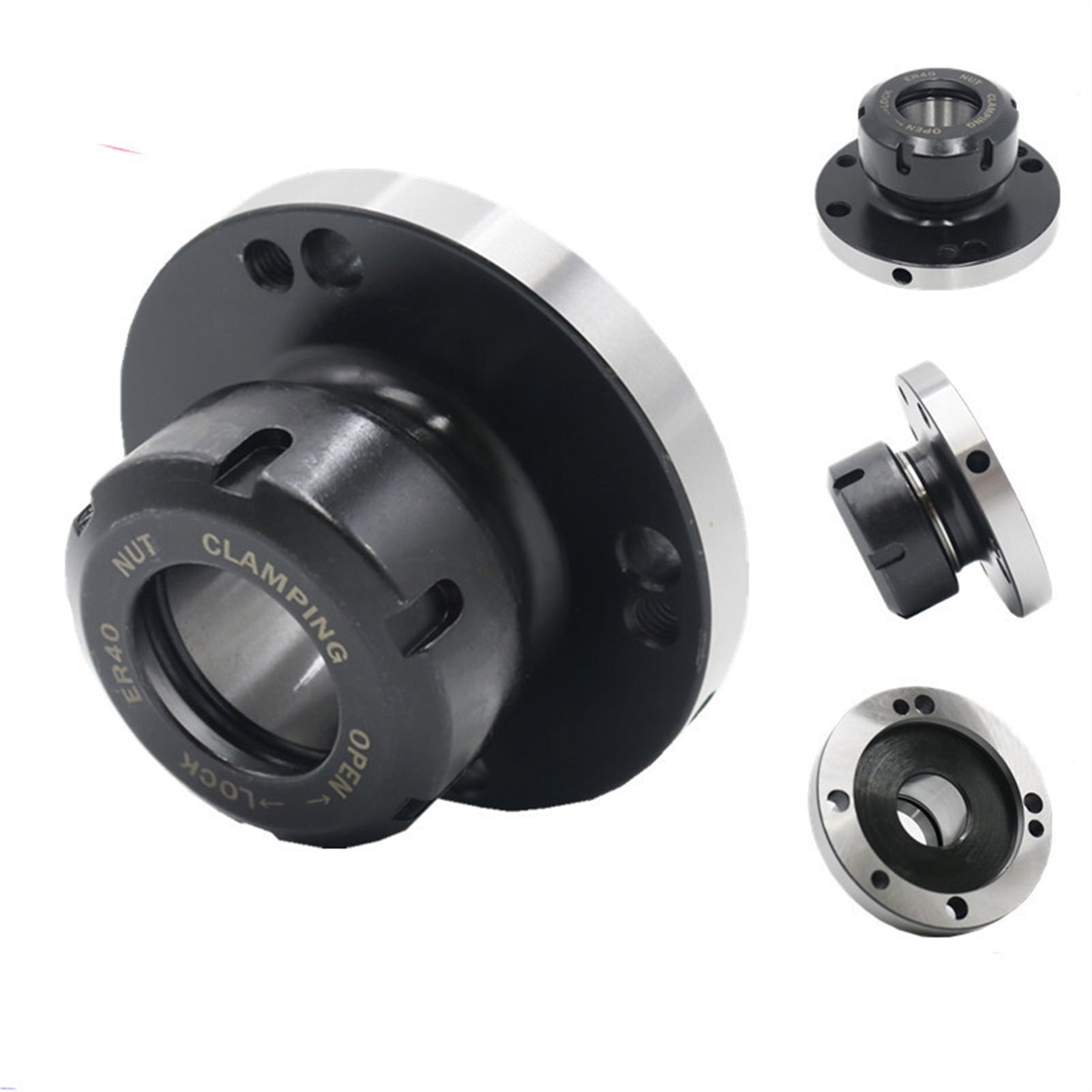 ER32 Collet Chuck 80/100mm Diameter Collet Chuck For CNC Milling Lathe ...