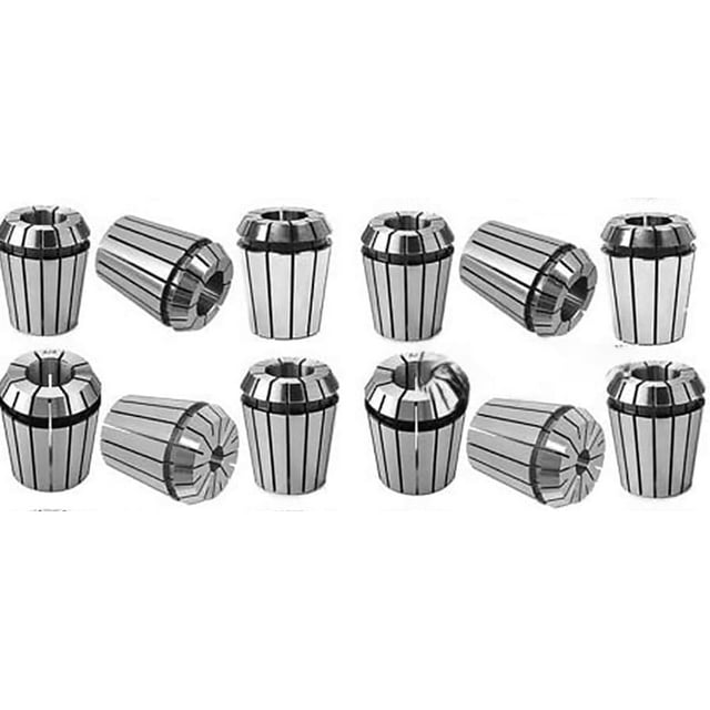 ER40 PRECISION COLLETS 12PC SET 1/8-1-1/8" Common Size - Walmart.com