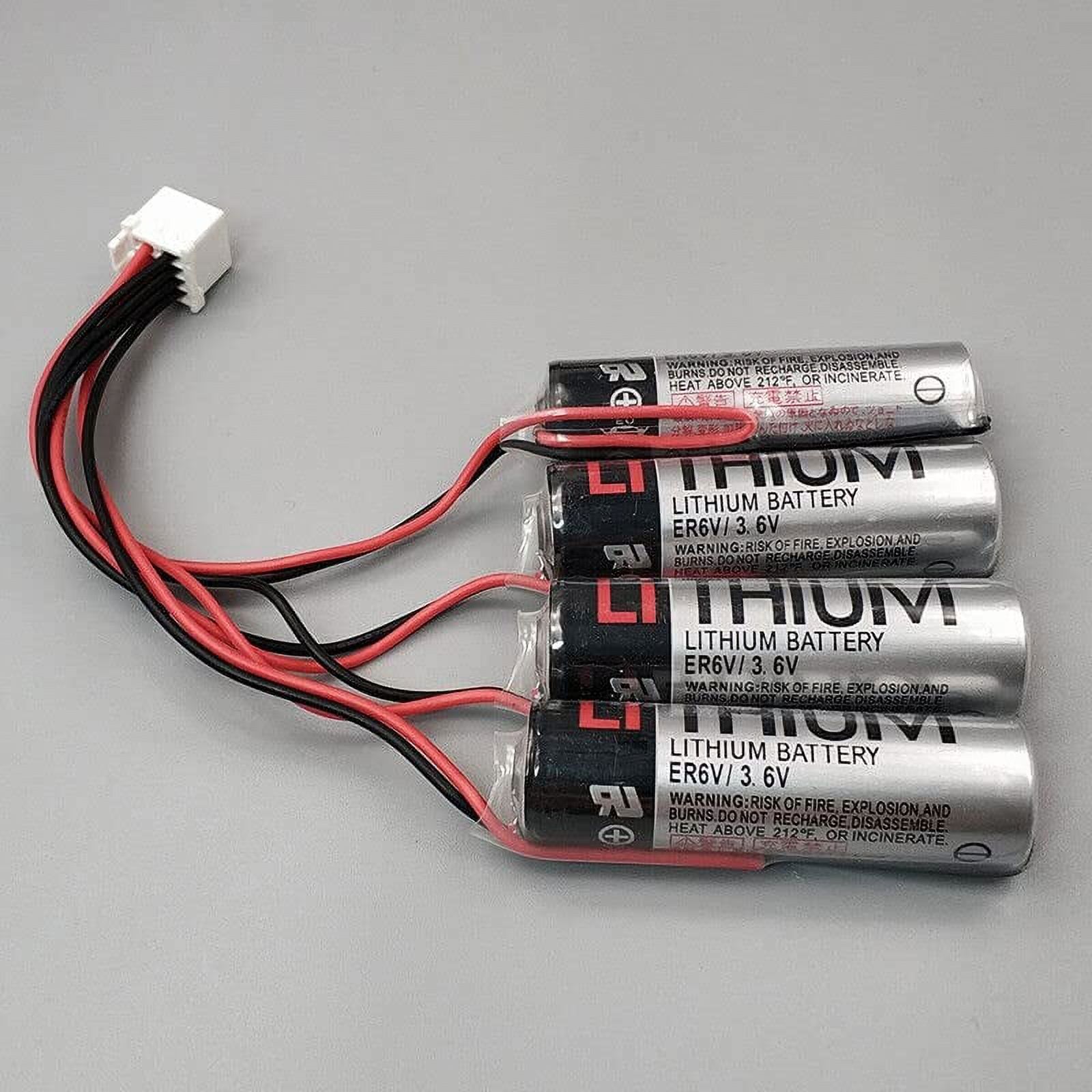 ER6V/3.6V Battery Pack for Yaskawa HW0470360-A Motoman Robot 149689-1 - Walmart.com