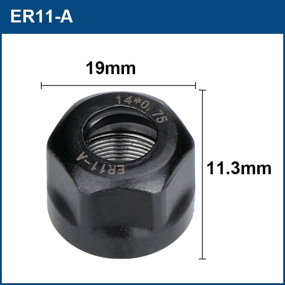 ER8-ER40 A/M/UM Collet Clamping Nuts For CNC Lathe Milling Router Bit ...